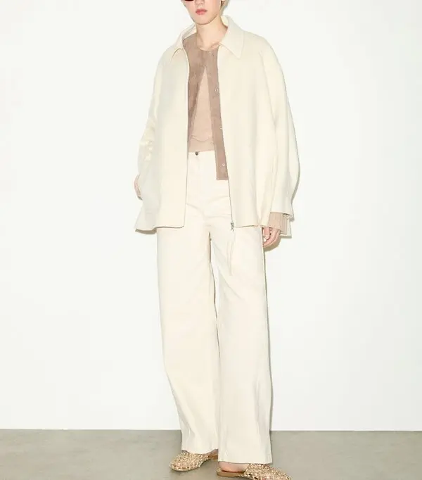 Max & Co. Suede Loose-fit Cropped Jacket