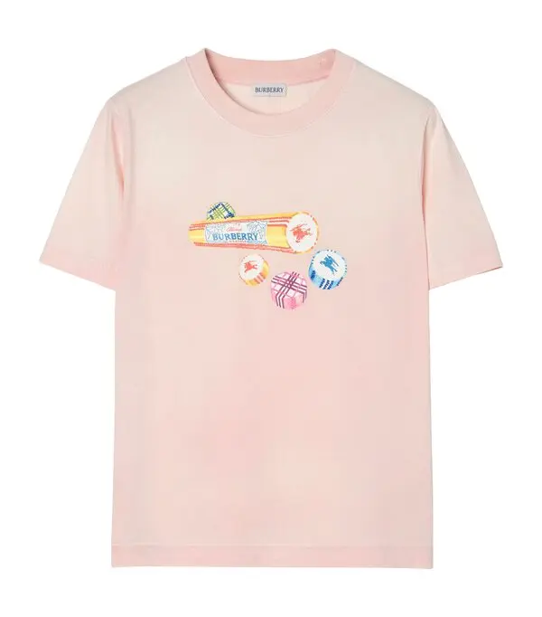 Burberry Cotton Graphic T-shirt