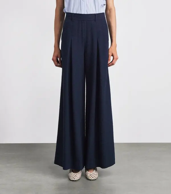 ME+EM Very Wide Pleated Trousers