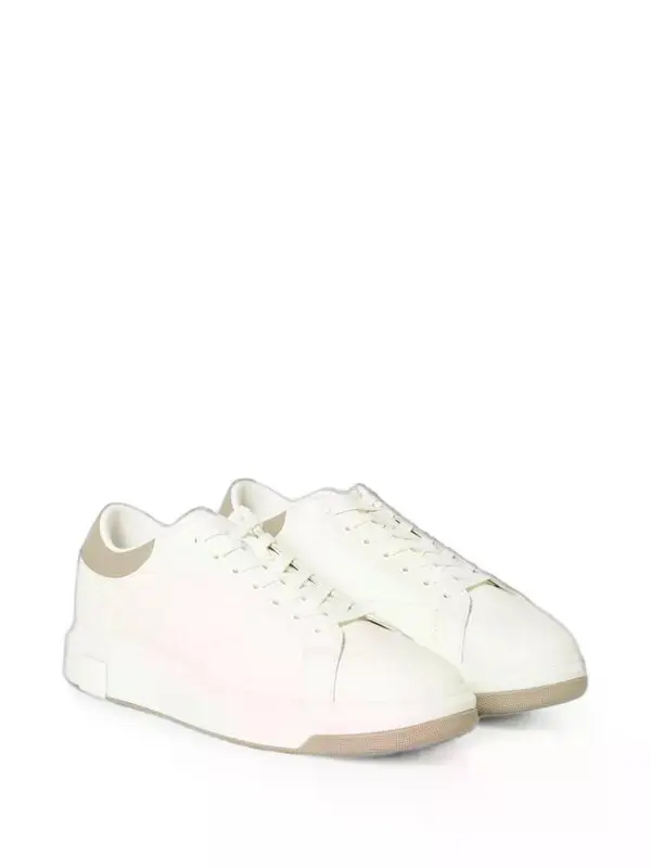 Emporio Armani Calf Leather Sneakers