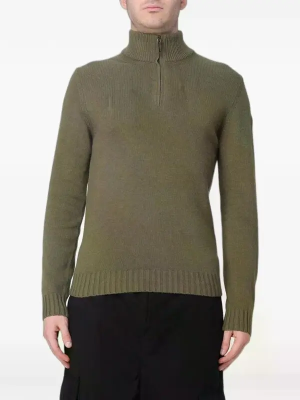 COLMAR Quarter-zip Logo-patch Sweater