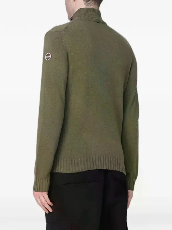 COLMAR Quarter-zip Logo-patch Sweater