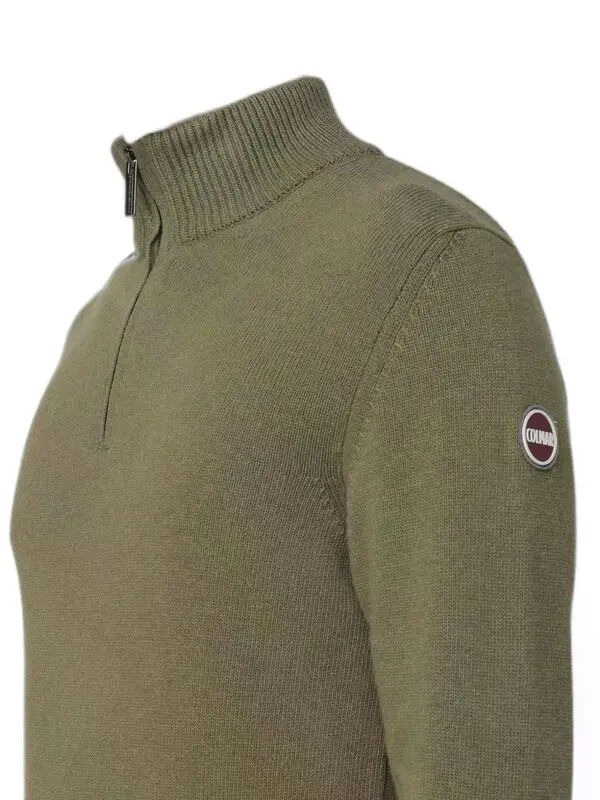 COLMAR Quarter-zip Logo-patch Sweater