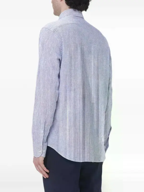 BROOKSFIELD Striped Linen Shirt