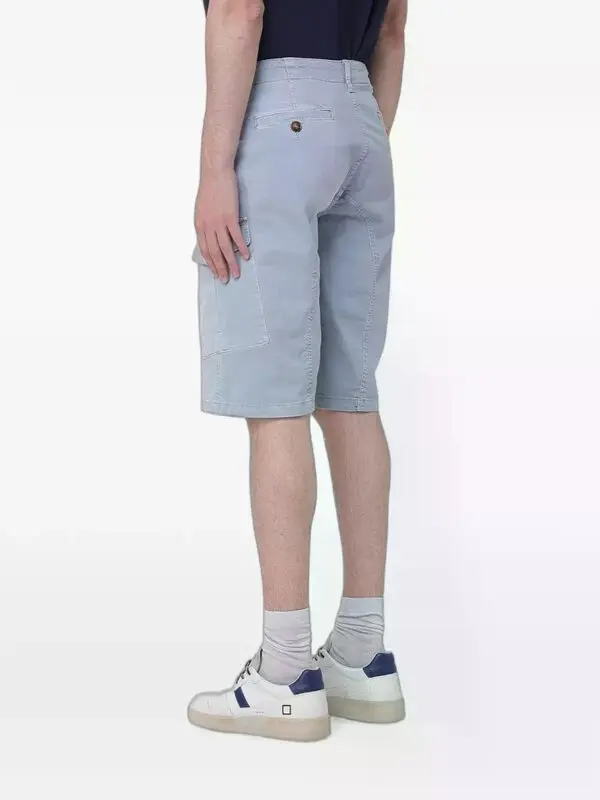 BLAUER. Stretch-cotton Cargo Shorts
