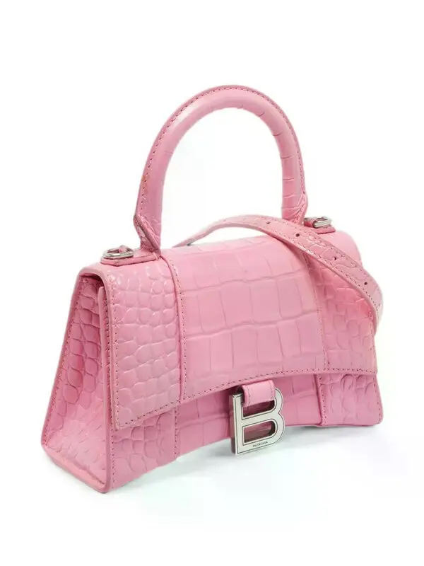 Balenciaga Xs Hourglass Top-handle Bag