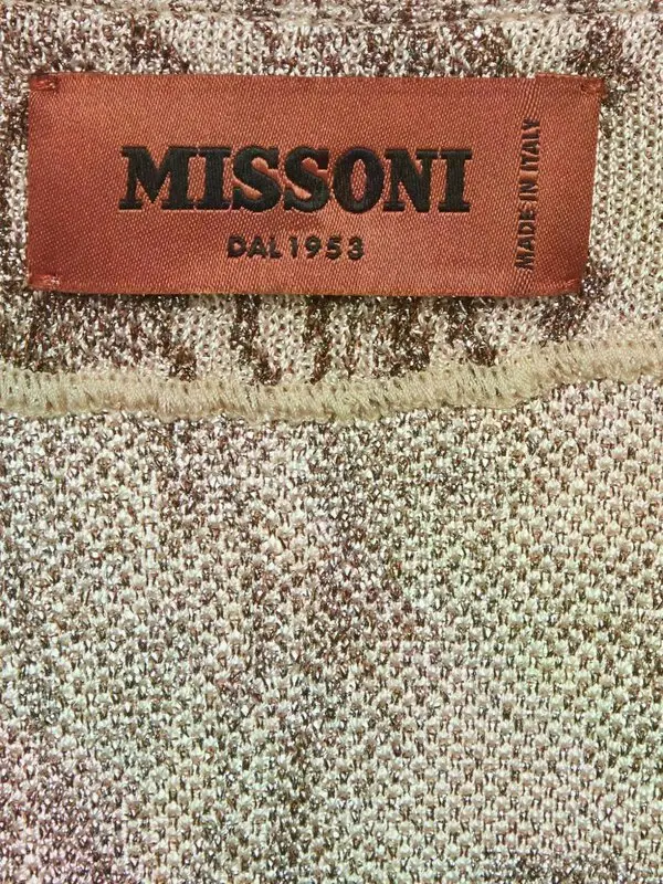 Missoni Twisted Jacquard Mini Dress