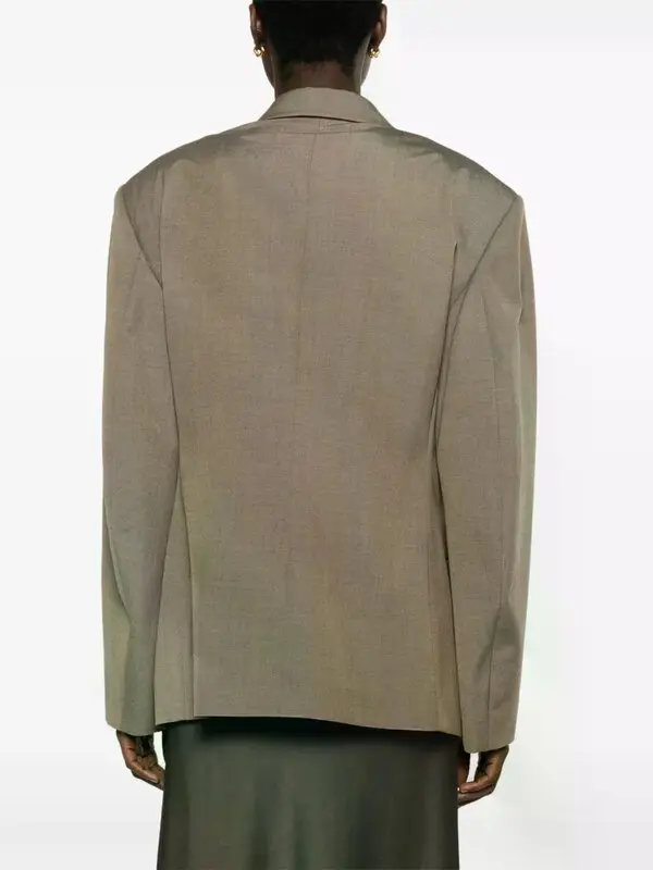 LEMAIRE Double-breasted Twill Blazer