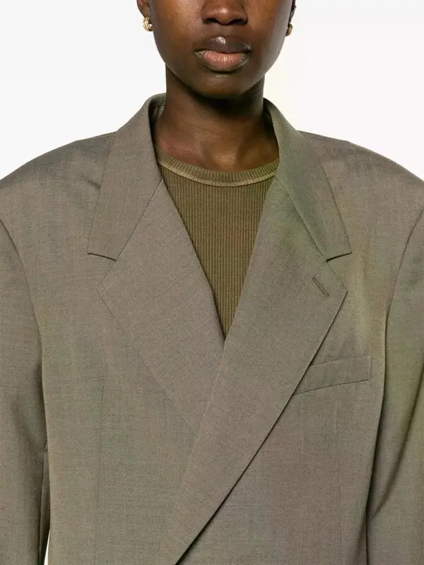 LEMAIRE Double-breasted Twill Blazer
