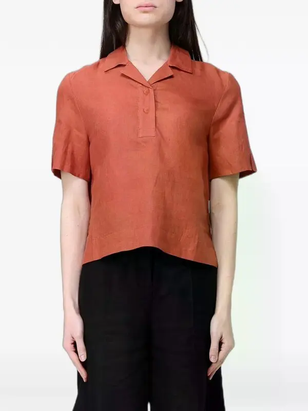 COLMAR Short-sleeve Linen Shirt