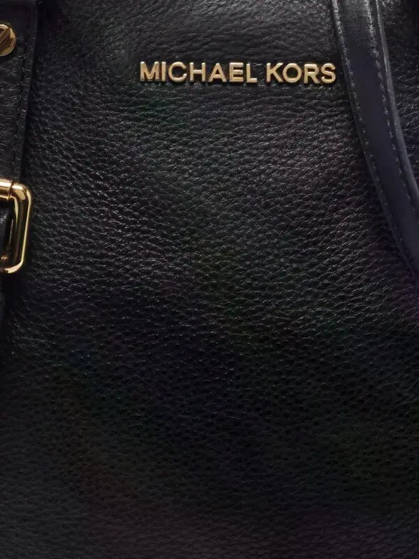 Michael Kors Bedford Belted Leather Satchel Bag