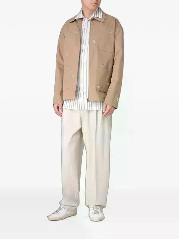 GOLDEN GOOSE Stud-embellished Shirt Jacket