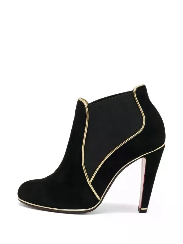CHRISTIAN LOUBOUTIN Suede Loulou Ankle Boots