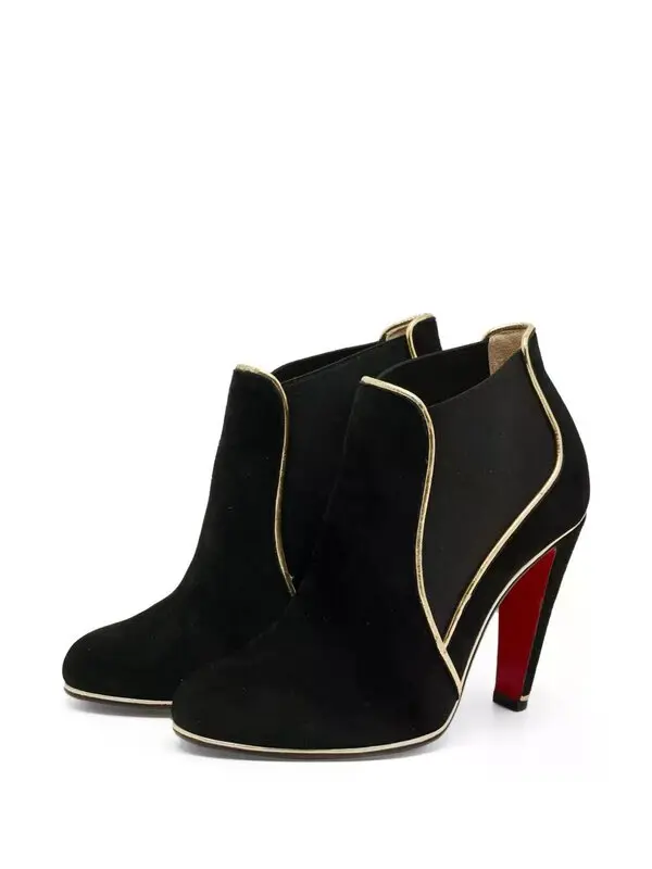 CHRISTIAN LOUBOUTIN Suede Loulou Ankle Boots