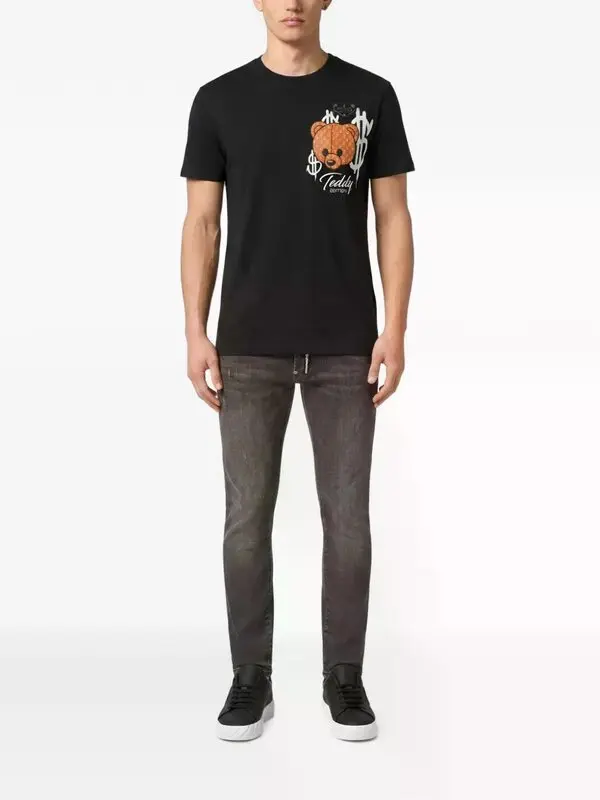 Philipp Plein Jersey T-shirt Teddy Chest