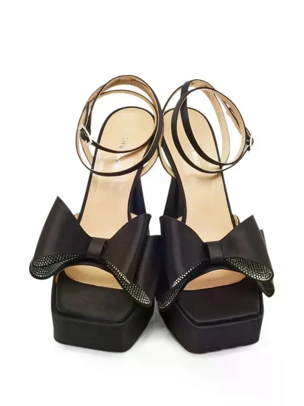 Mach & Mach Embellished Platform Sandals
