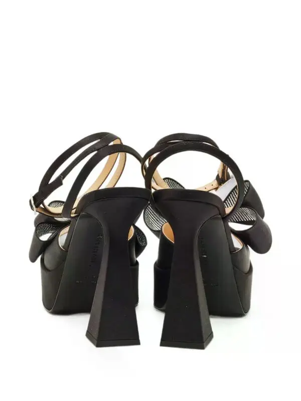 Mach & Mach Embellished Platform Sandals