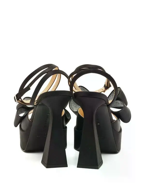 Mach & Mach Embellished Platform Sandals