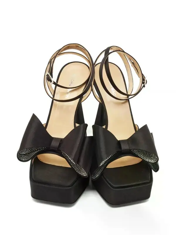 Mach & Mach Embellished Platform Sandals