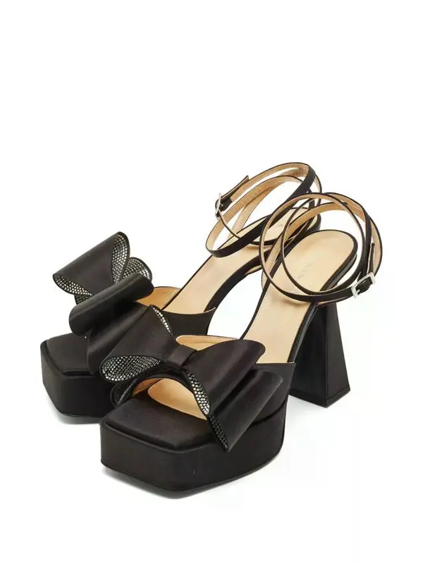 Mach & Mach Embellished Platform Sandals