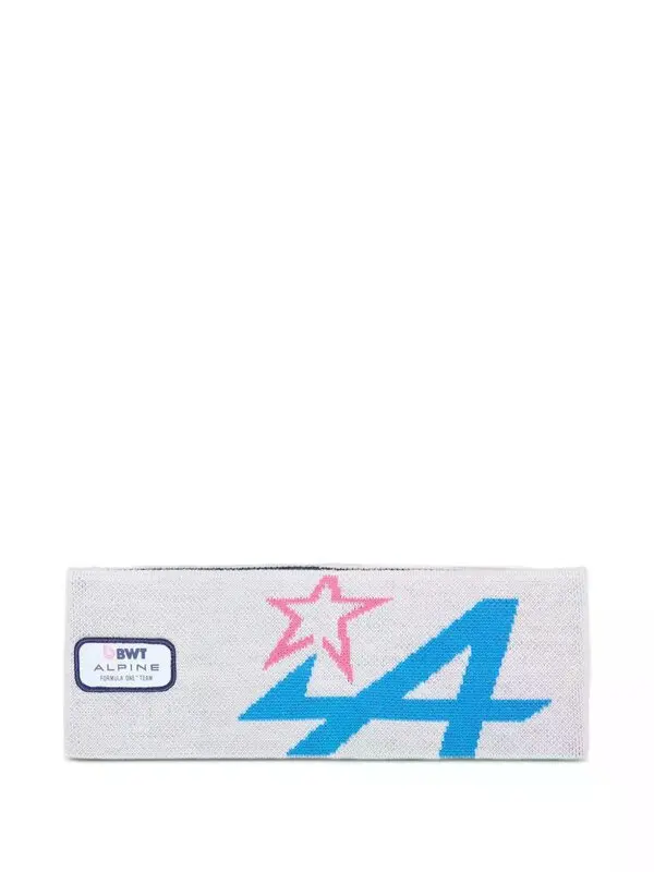Perfect Moment X Alpine Wool Racing Headband - White