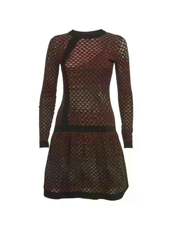 Missoni Patterned-knit Mini Dress - Black