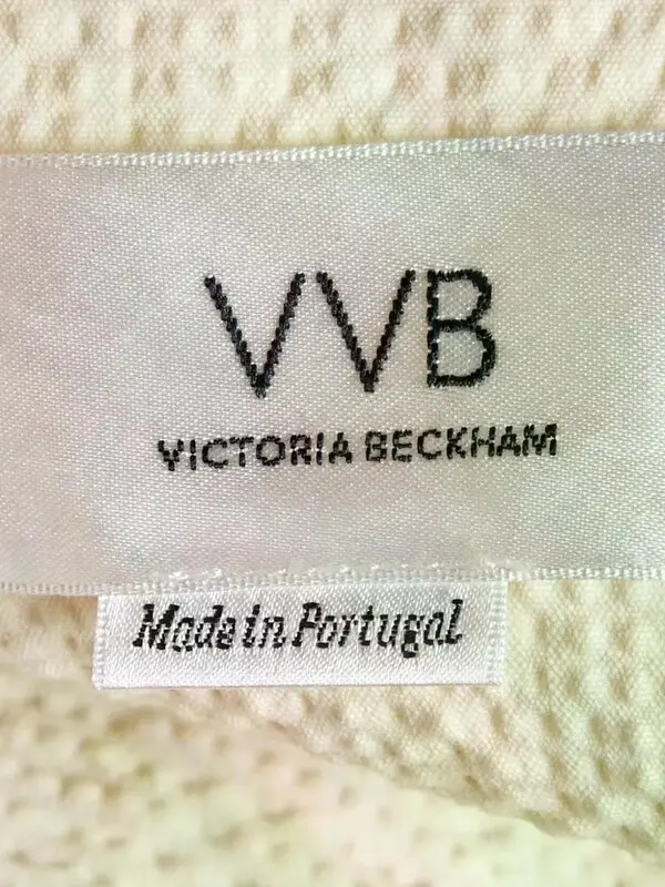 Victoria Beckham Tiered Cloqué Mini Dress