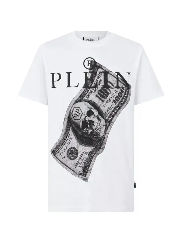 Philipp Plein Jersey T-shirt Dollar