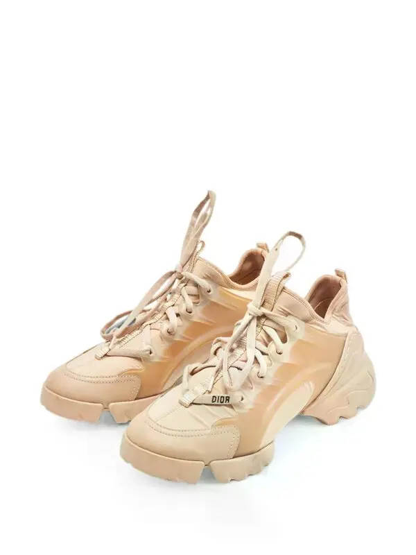Dior D-connect Low-top Sneakers - Neutrals