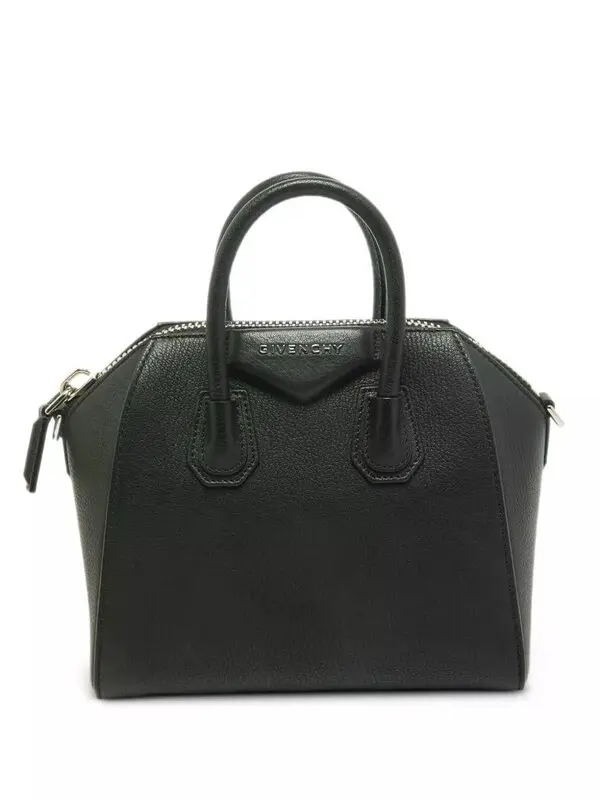 Givenchy Mini Antigona Leather Tote Bag - Black