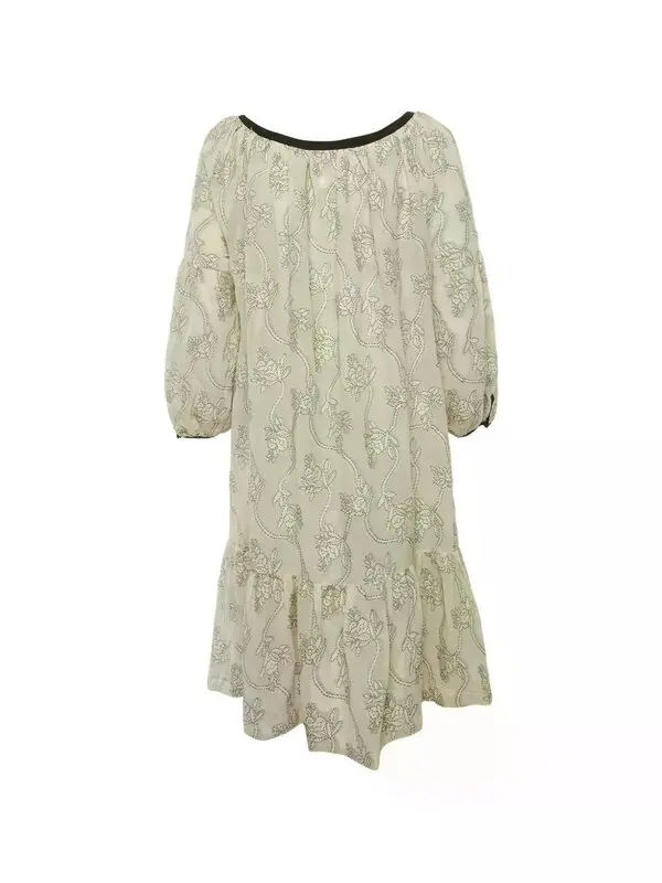 Max Mara Floral Midi Dress