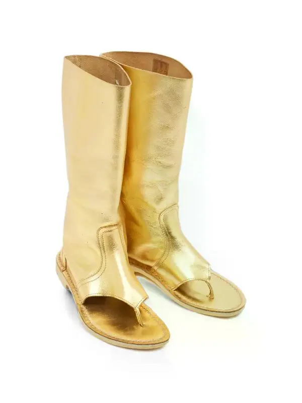 Pierre Hardy Cut-out Thong Ankle Sandals