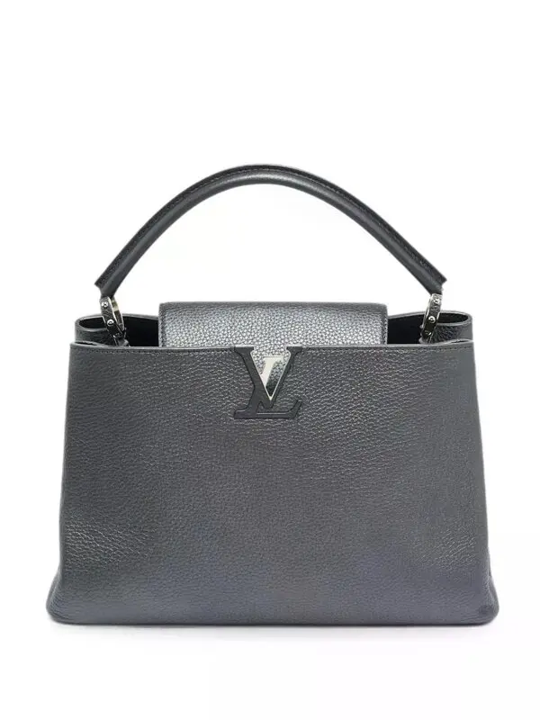 LOUIS VUITTON Capucines Mm Tote Bag