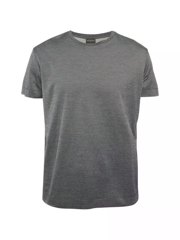 Emporio Armani Crew-neck Short-sleeve T-shirt - Grey