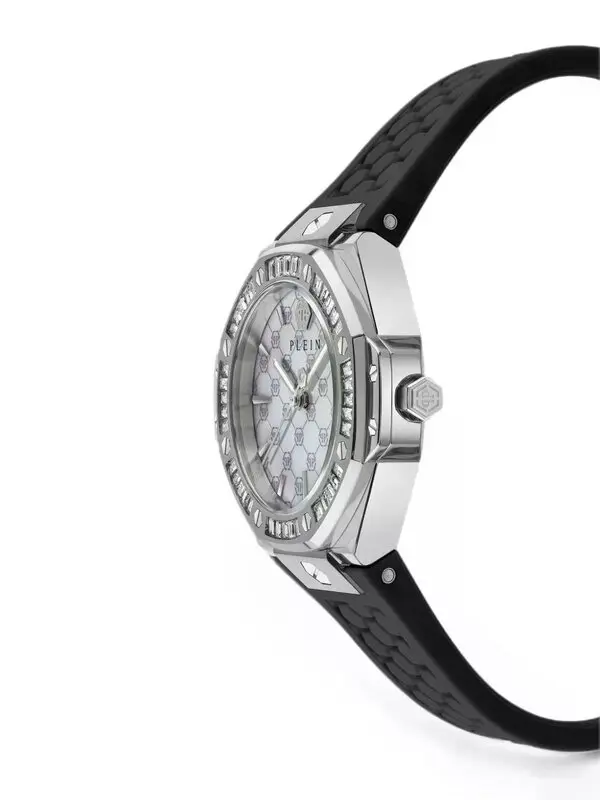 Philipp Plein Plein Royal Prestige Crystal Watch - Silver