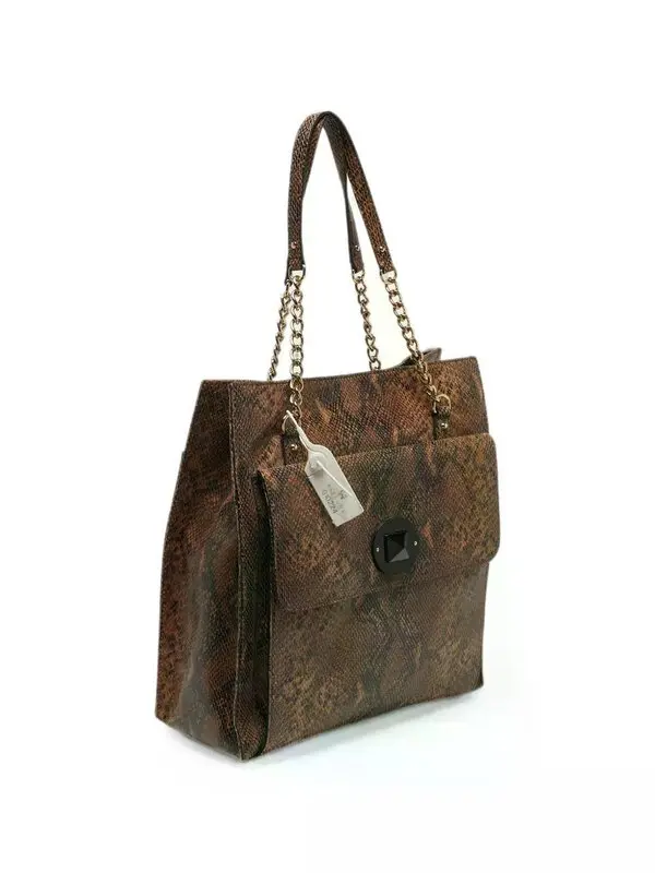 Kate Spade New York South Kensington Denee Python-embossed Leather Tote Bag