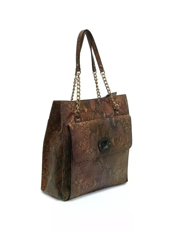 Kate Spade New York South Kensington Denee Python-embossed Leather Tote Bag