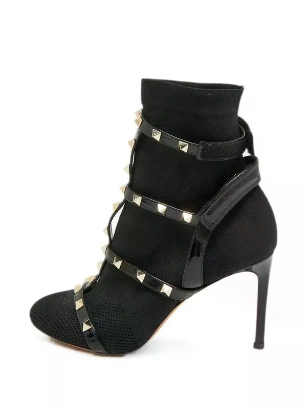 Valentino Garavani Rockstud Ankle Boots - Black