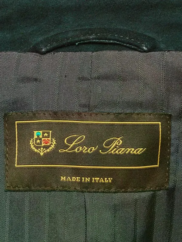 Loro Piana Goatskin Zip-up Blazer