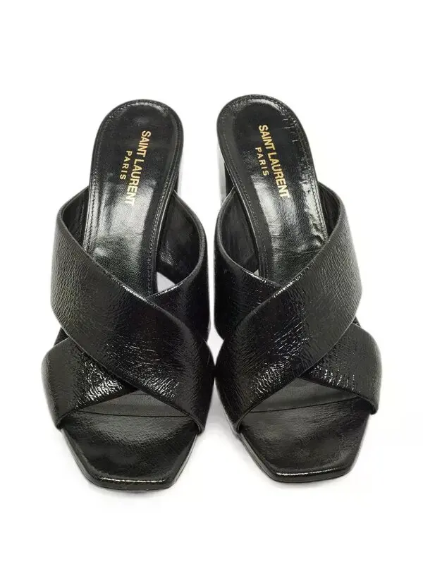 Saint Laurent Loulou Criss-cross Sandals