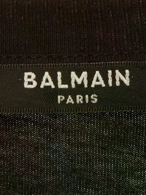 Balmain Embellished Tiger T-shirt