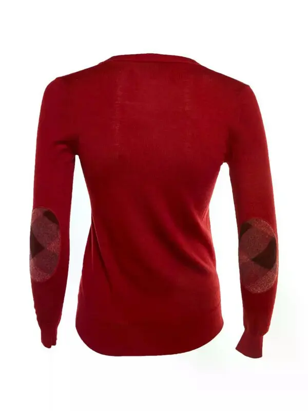 Burberry Merino Wool V-neck Cardigan