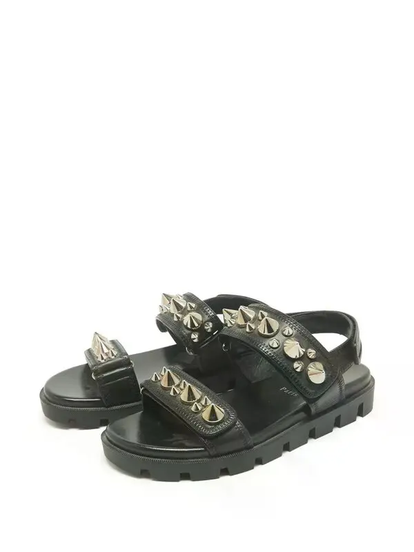 CHRISTIAN LOUBOUTIN Spitika Slingback Sandals - Black