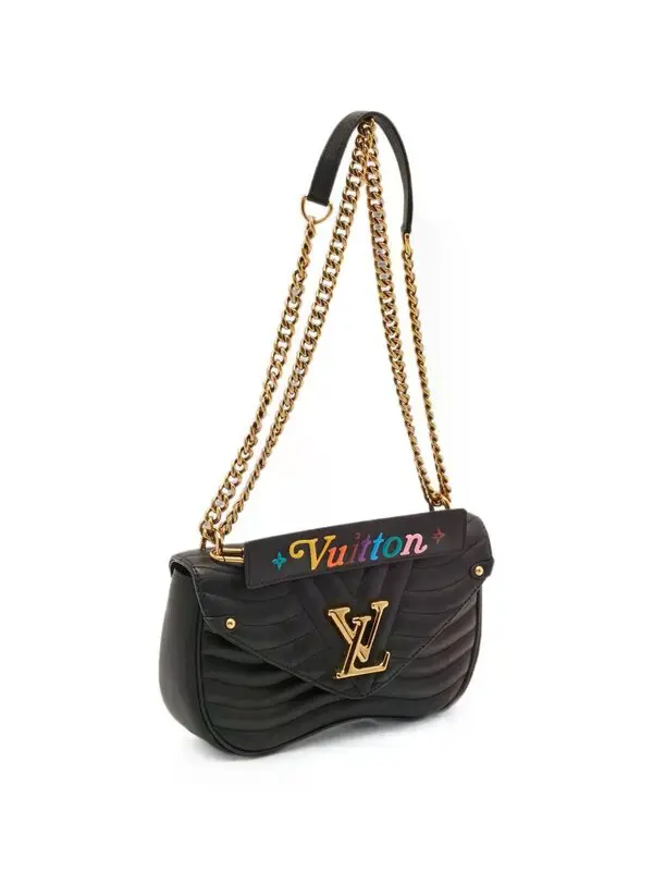 LOUIS VUITTON New Wave Shoulder Bag - Black