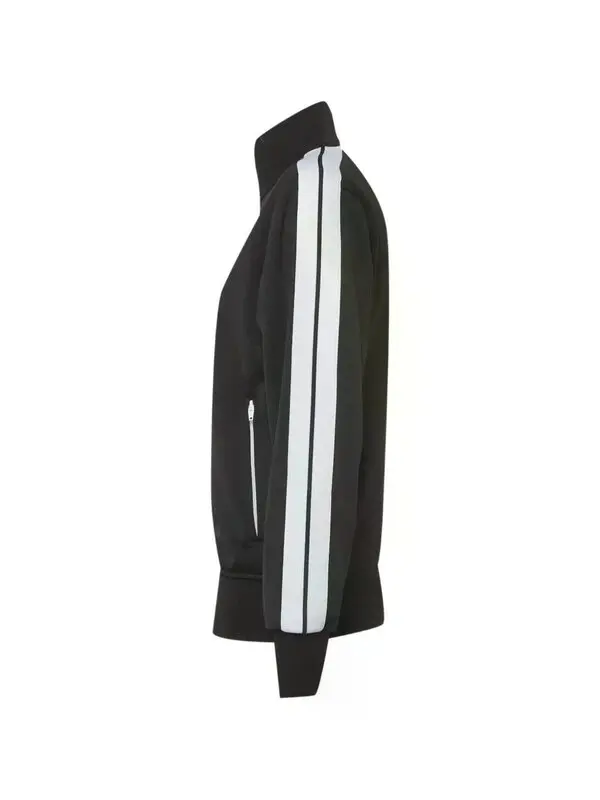 Palm Angels Logo Print Side-stripe Track Jacket