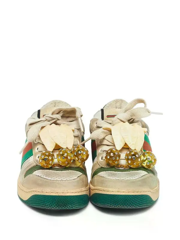 Gucci Screener Nubuck Sneakers