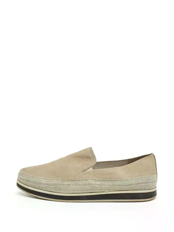 Prada Suede Slip-on Sneakers