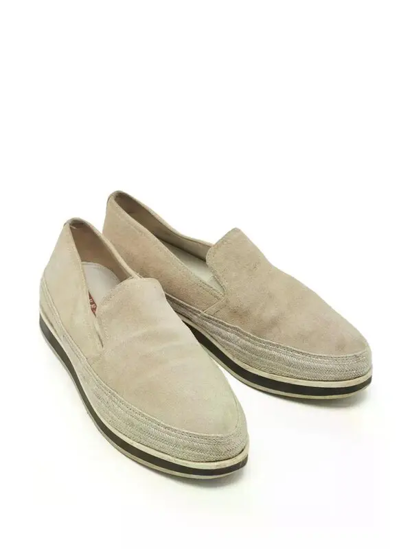 Prada Suede Slip-on Sneakers