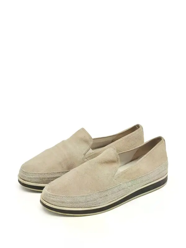 Prada Suede Slip-on Sneakers