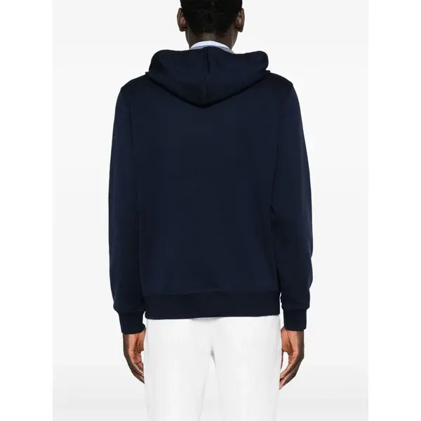 Brunello Cucinelli Zip-up Hoodie - Blue
